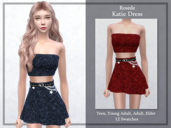 The Sims Resource | Katie Dress
