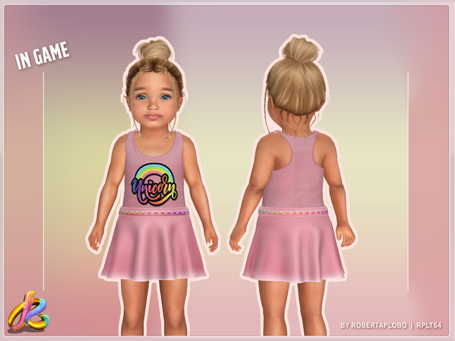 The Sims Resource | Girl Top 300-Toddler