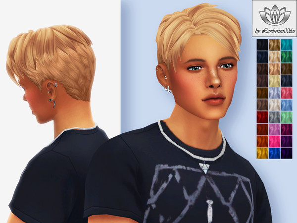 The Sims Resource | Luca Hair