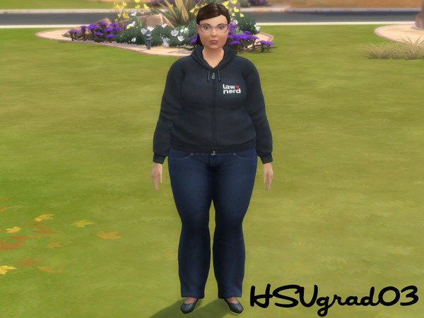 The Sims Resource | Law Nerd Hoodie