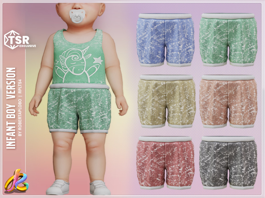 The Sims Resource | Boy Shorts 300-Infant