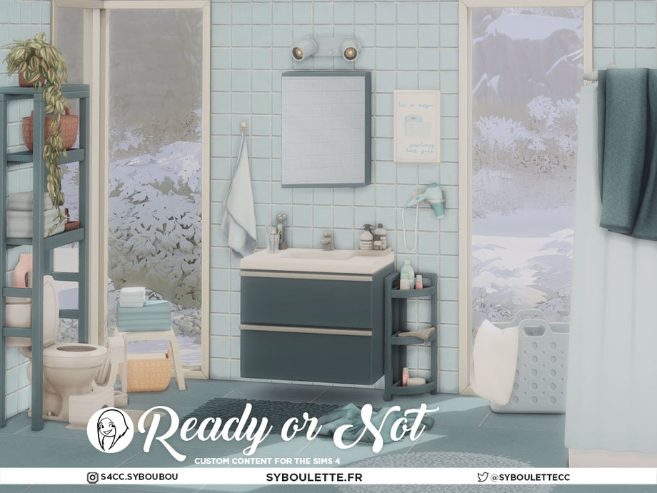 The Sims Resource | Patreon release - Ready Or Not Bathroom part 1
