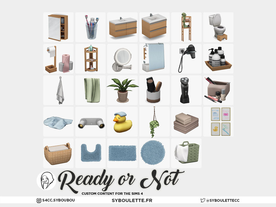 The Sims Resource | Patreon release - Ready Or Not Bathroom part 1
