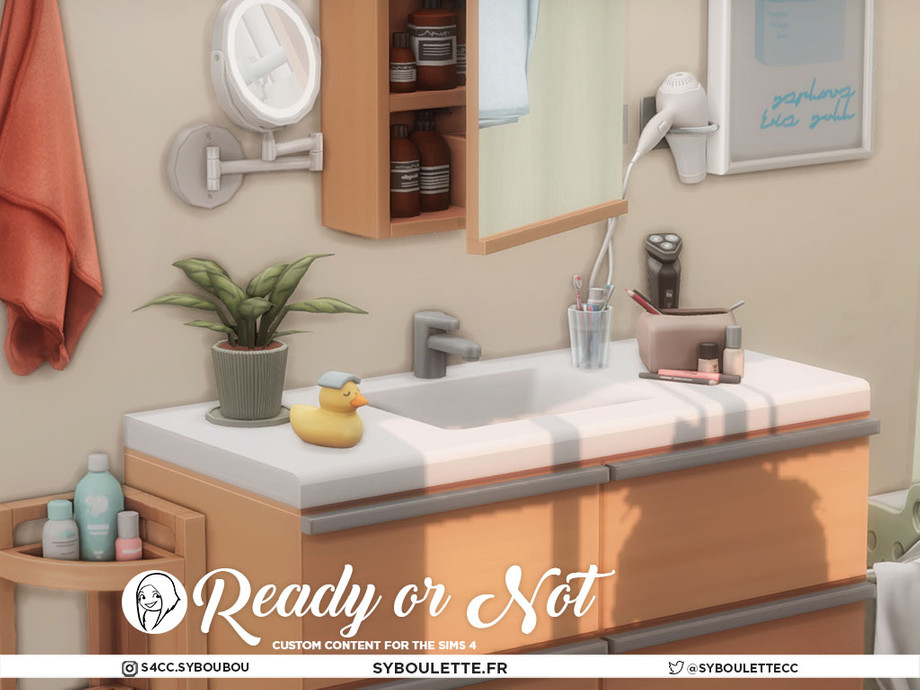 The Sims Resource | Patreon release - Ready Or Not Bathroom part 2