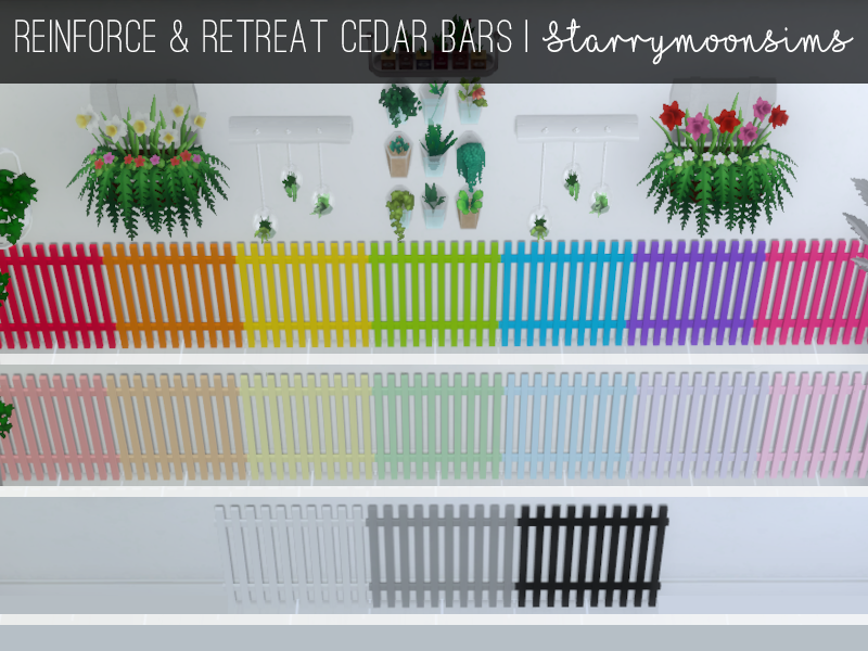 The Sims Resource | Reinforce & Retreat Cedar Bars