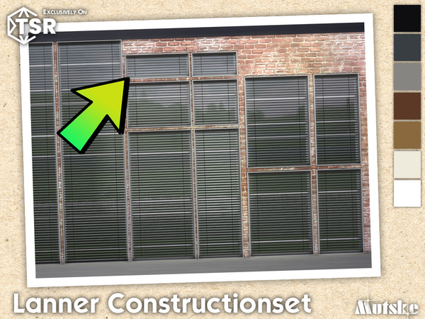 The Sims Resource | Lanner Venetian Blinds Privat 1.5x1