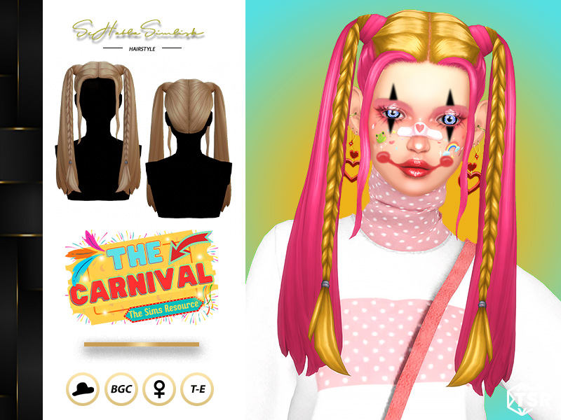 The Sims Resource | SHS_Angelica_Hair.package