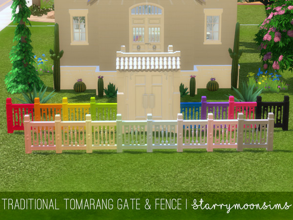 The Sims Resource | Traditional Tomarang Gate