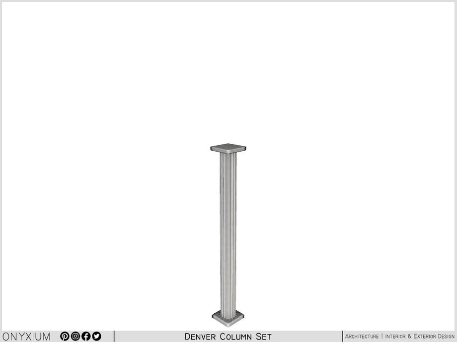 The Sims Resource | Denver Decorative Column III