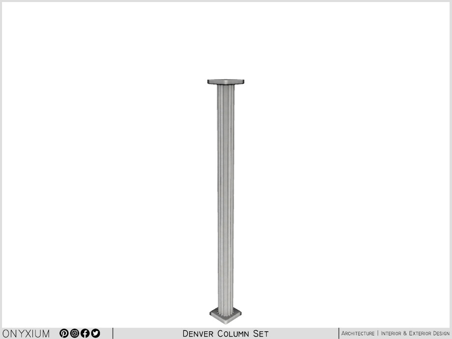 The Sims Resource | Denver Decorative Column IV