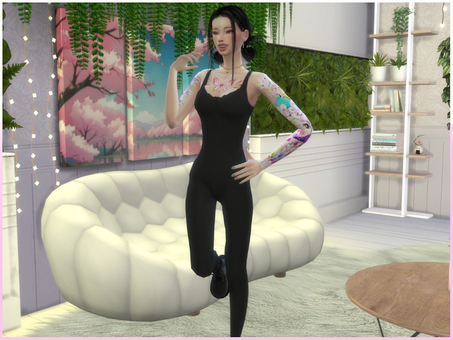 The Sims Resource | Colorful Dream Tattoo