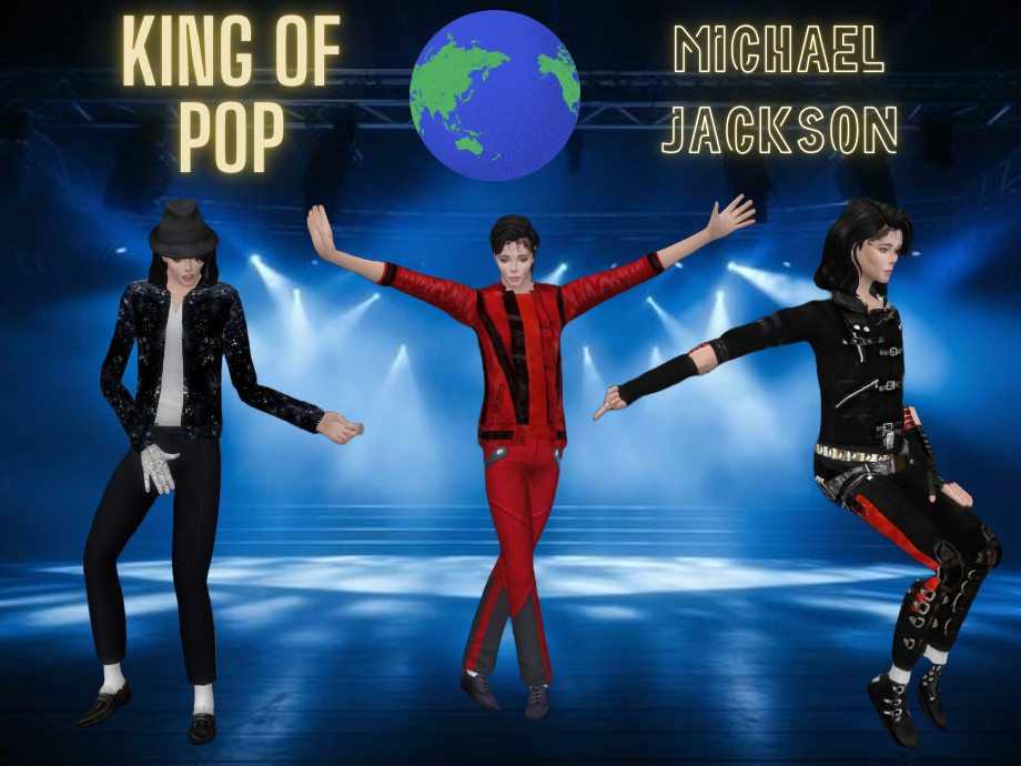 The Sims Resource | SIM Inspired by Michael Jackson