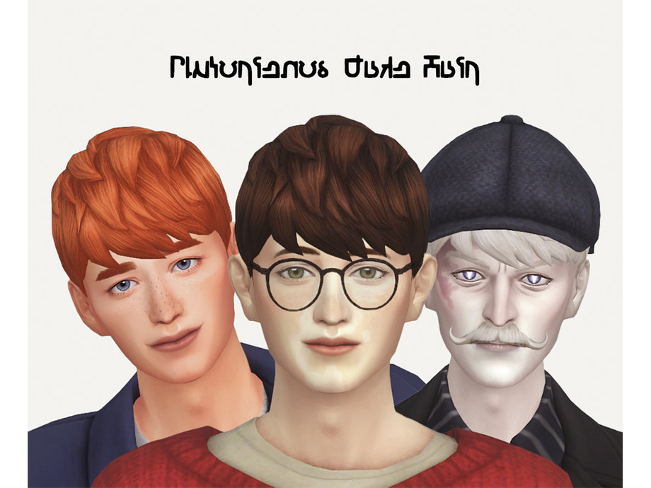 The Sims Resource | Jake M Hair