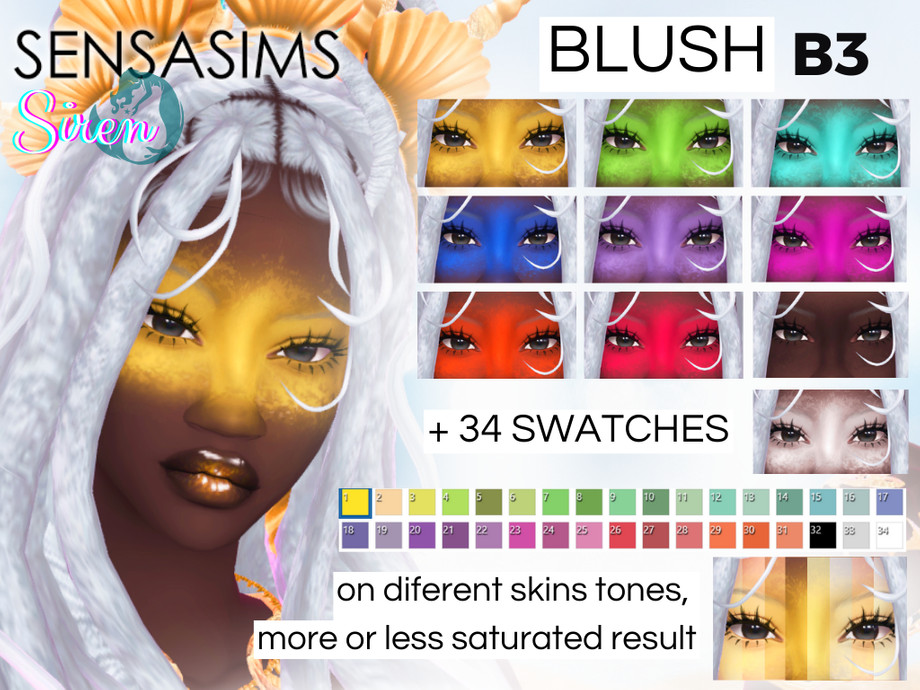 The Sims Resource | Siren Blush B3