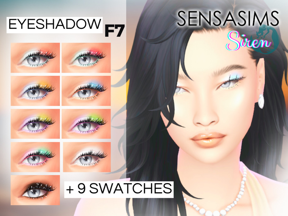 The Sims Resource | Siren Eyeshadow F7