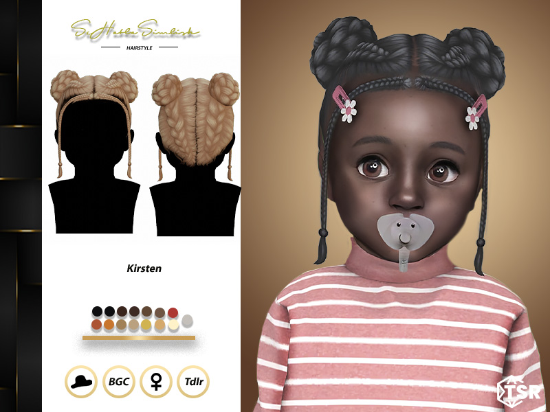 The Sims Resource | SHS_Kirsten_ToddlerHair.package