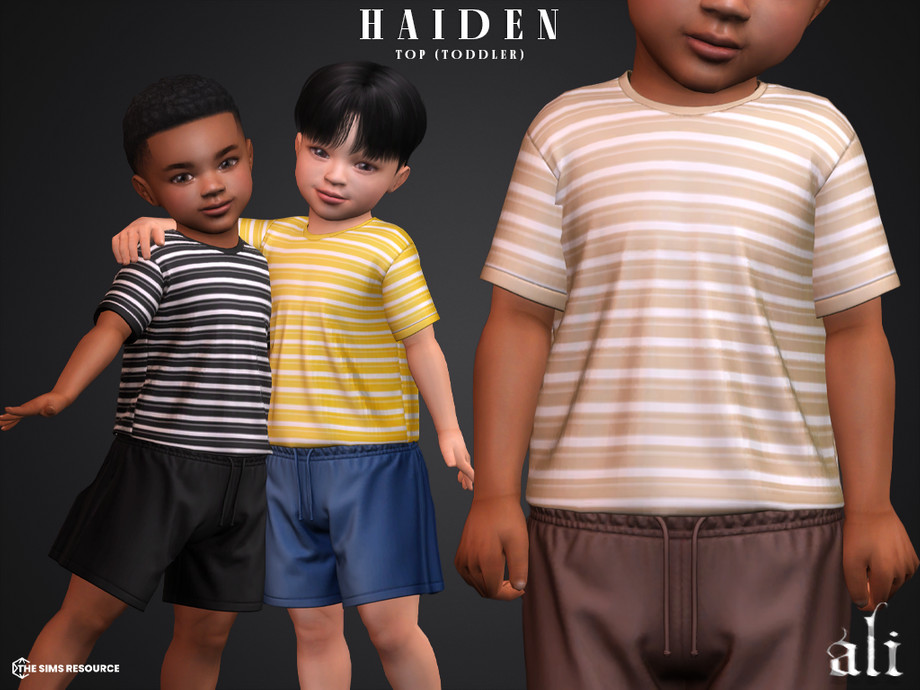 The Sims Resource | HAIDEN top (toddler)