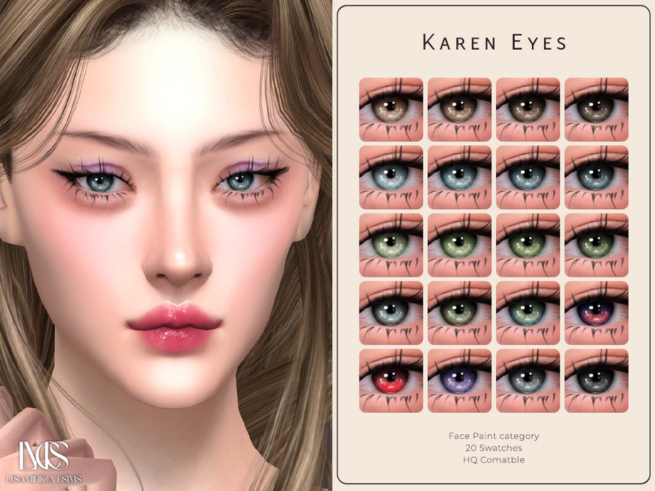 The Sims Resource | Karen Eyes