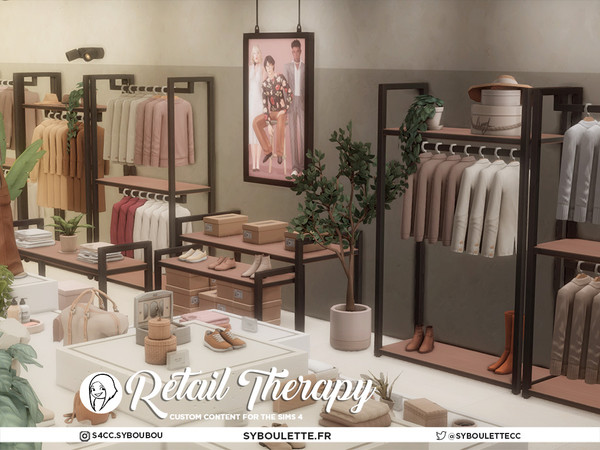 The Sims Resource | Retail Therapy - Shirt | cloth clothes rack hanger