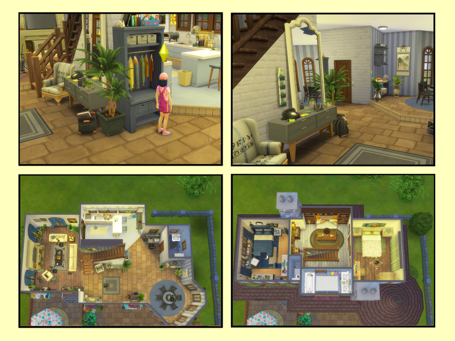The Sims Resource | Willow Crest Cottage no cc