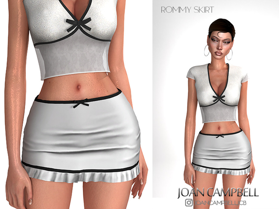 The Sims Resource | ROMMY SKIRT