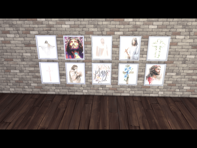 The Sims Resource | Bible Paintings