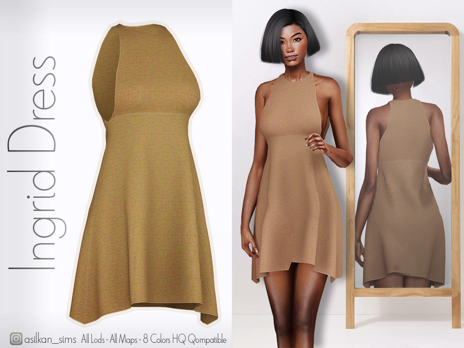 The Sims Resource | Ingrid Dress - ACN 611