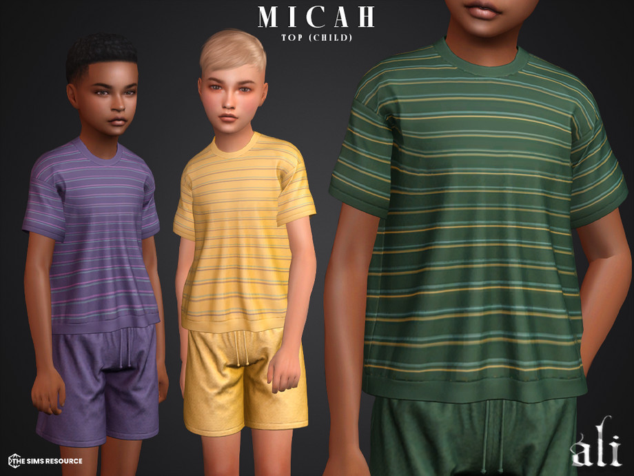 The Sims Resource | MICAH top (child)