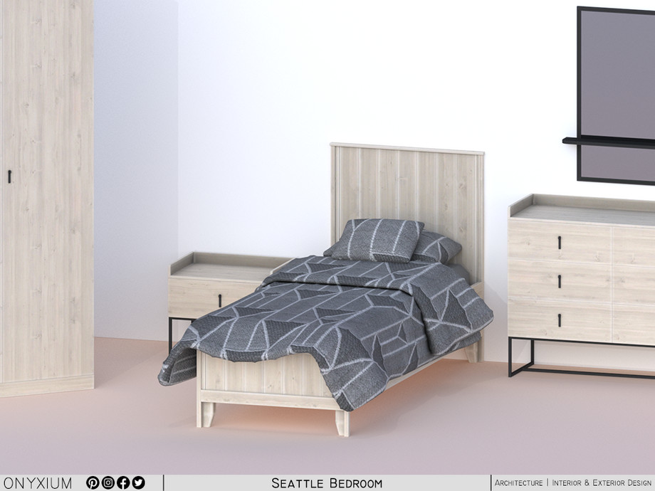 The Sims Resource - Seattle Bedroom Extra