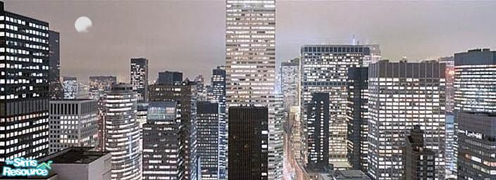 The Sims Resource - City Scape Pic