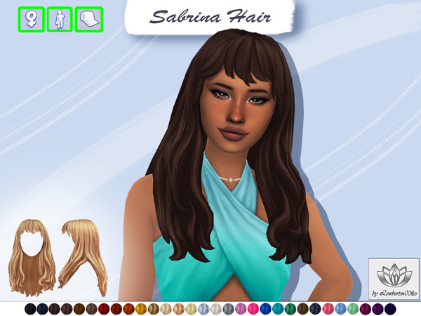 The Sims Resource | Sabrina Hair