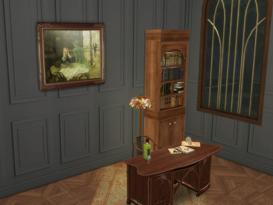 The Sims Resource | Art Nouveau Decor