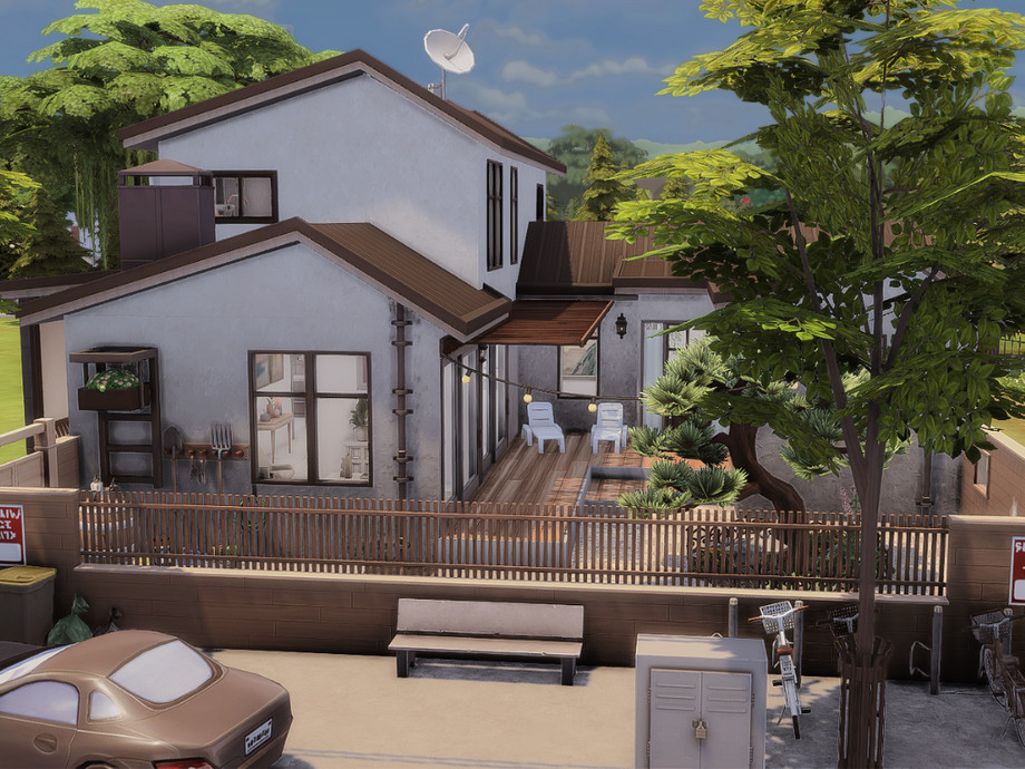The Sims Resource | Japanese modern house