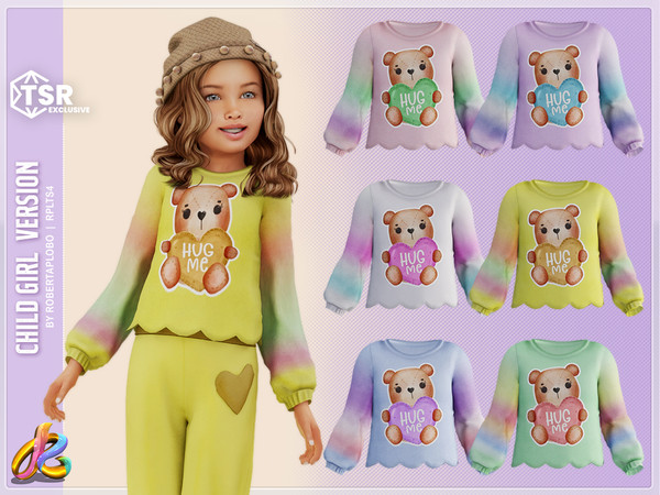 The Sims Resource | Girl Top 308 - Child