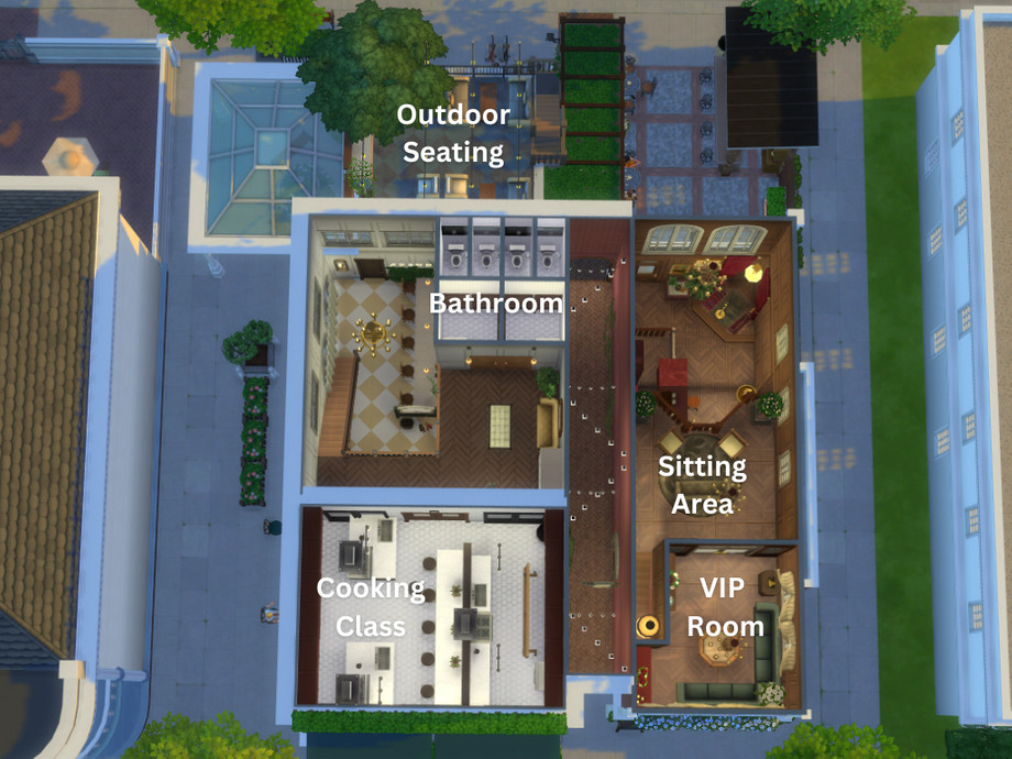 The Sims Resource | Jazz, Bistro, & Poetry (No CC)