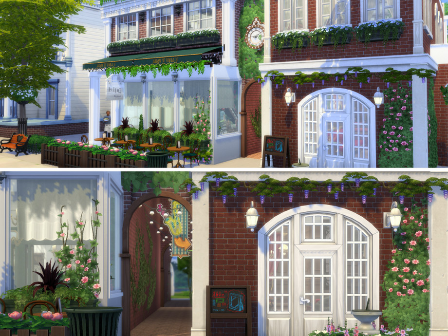 The Sims Resource | Jazz, Bistro, & Poetry (No CC)