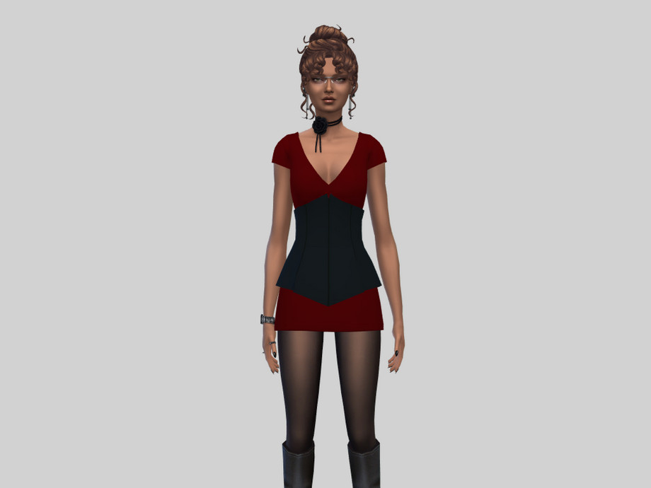 The Sims Resource | Stacy Dress