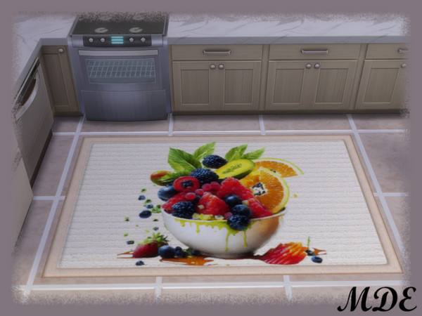 The Sims Resource | Kitchen Rug Series - Fresh Fruits