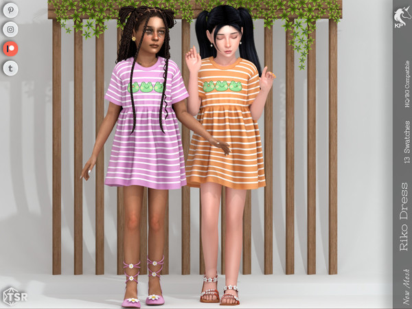 The Sims Resource | Riko Dress- Child