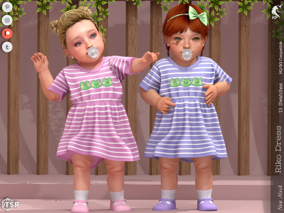 The Sims Resource | Riko Dress- Infant
