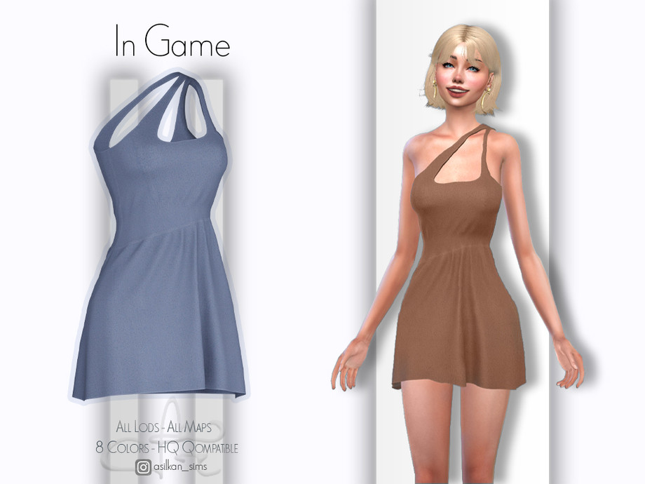 The Sims Resource | Juliet Dress - ACN 627