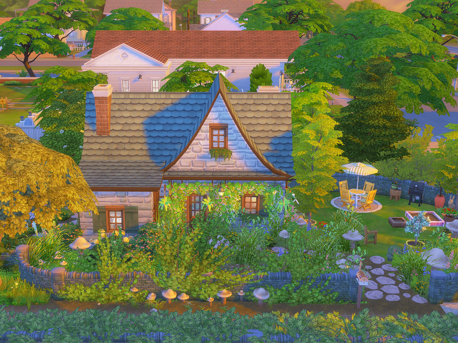The Sims Resource | Lost Cottage no cc