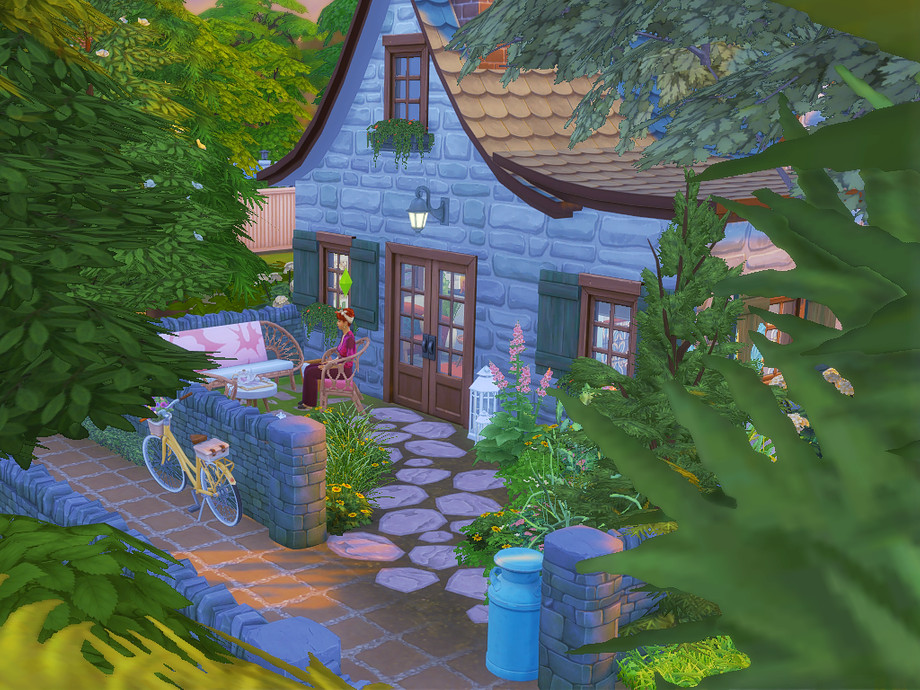 The Sims Resource | Lost Cottage no cc