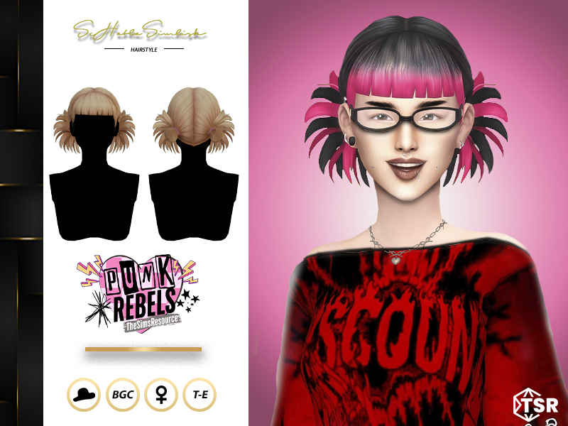 The Sims Resource | SHS_Eddie_Hair.package