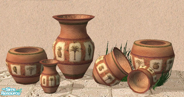 The Sims Resource - Urn Planter Recolor Set - RC 10