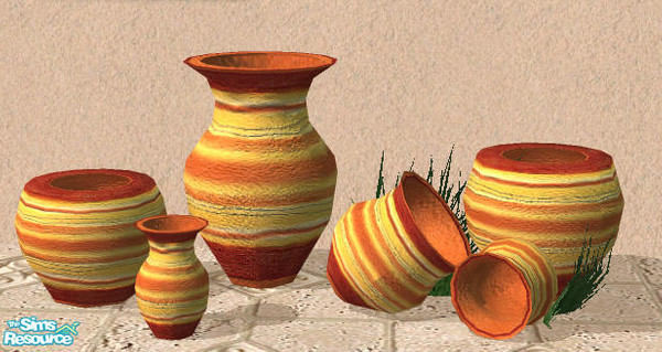 The Sims Resource - Urn Planter Recolor Set - RC 9
