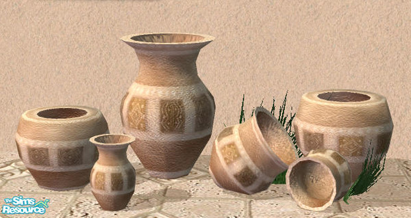 The Sims Resource - Urn Planter Recolor Set - RC 8