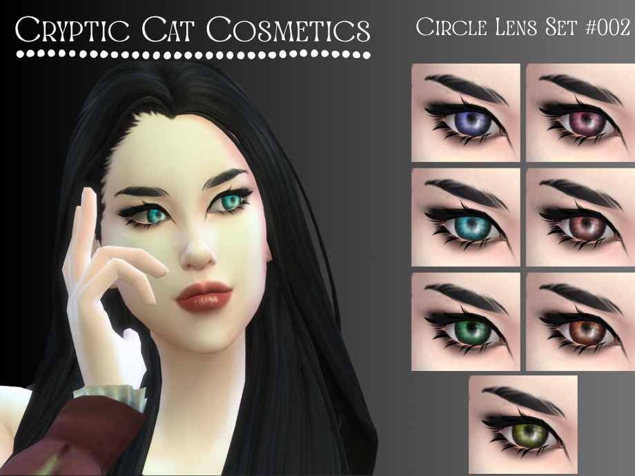 The Sims Resource | Circle Lens Set #002