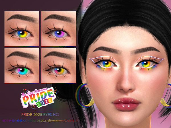 The Sims Resource | Pride 2025 Eyes HQ