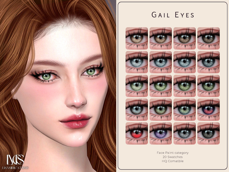 The Sims Resource | Gail Eyes